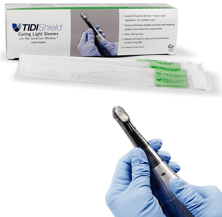 100/Bx Dental Curing Light Sleeve Tidi Covers for 3M-ESPE Elipar S10 ...