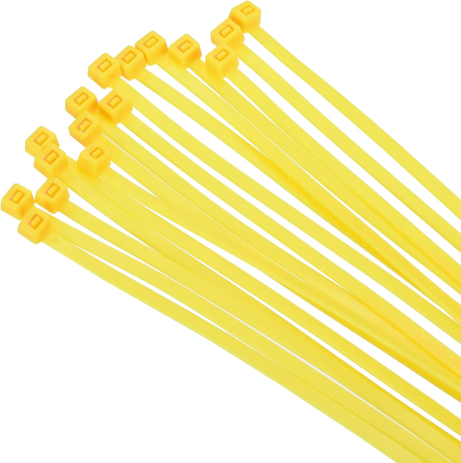 100 Cable Ties 10 Inches, Self-Locking Nylon Cable Ties, with 50 Pound ...