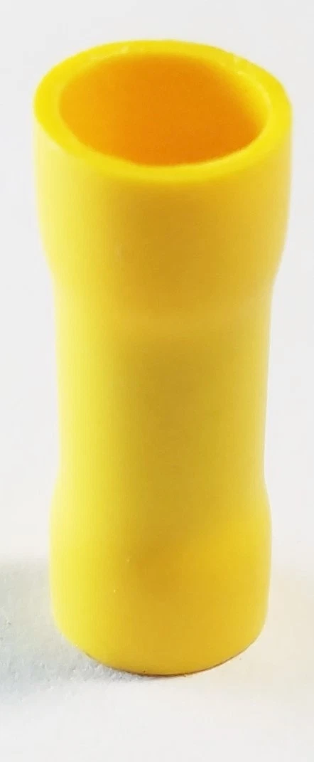 (100) Car Audio/Alarm Wire Parallel Splice Connector Yel12-10 Awg Gauge ...