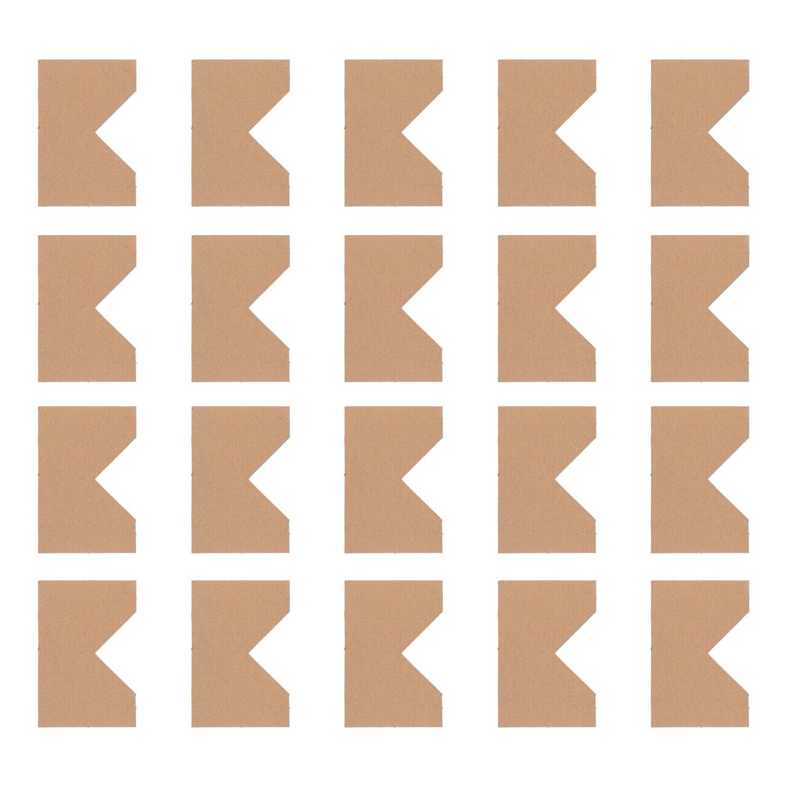 100 Pack Cardboard Corner Protectors for Picture Frames, Paintings ...