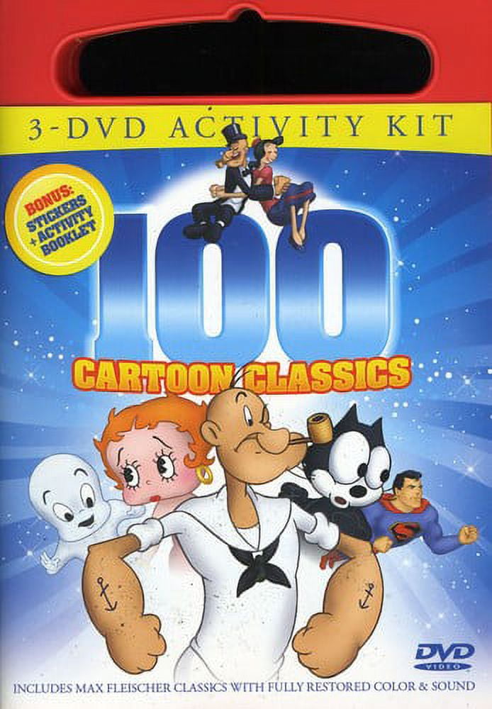 100 Cartoon Classics (DVD) - Walmart.com