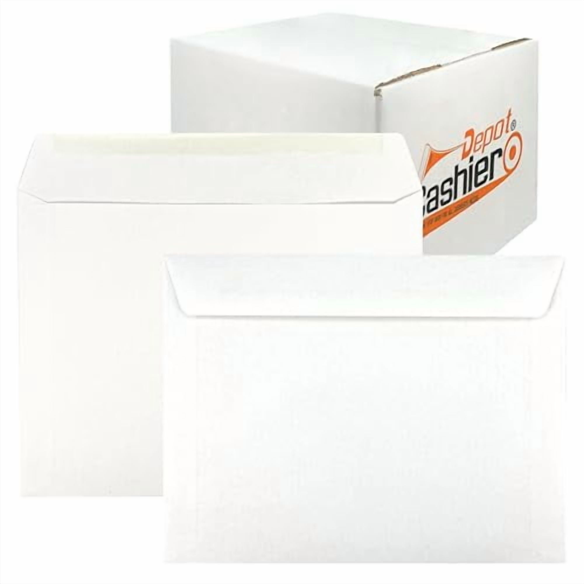 100 Cashier Depot 10" x 13" Booklet Envelopes (Open Side), Heavy 28lb ...