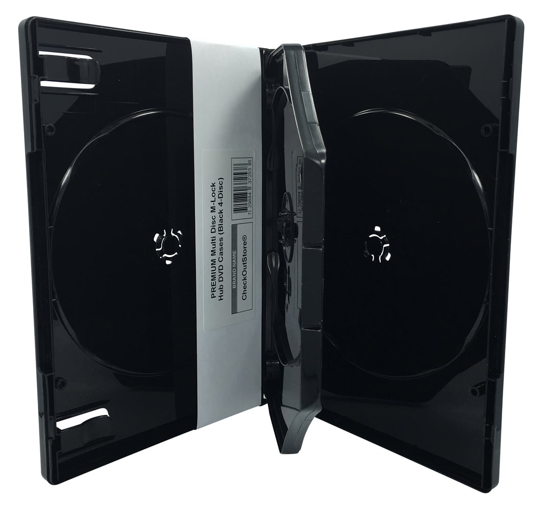 (100) CheckOutStore Premium Multi Disc with Patented M-Lock Hub DVD ...