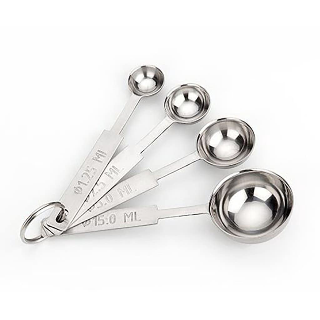 100 Chef Spherification Spoons Kit Set of 4 Measuring Spoons - Walmart.com