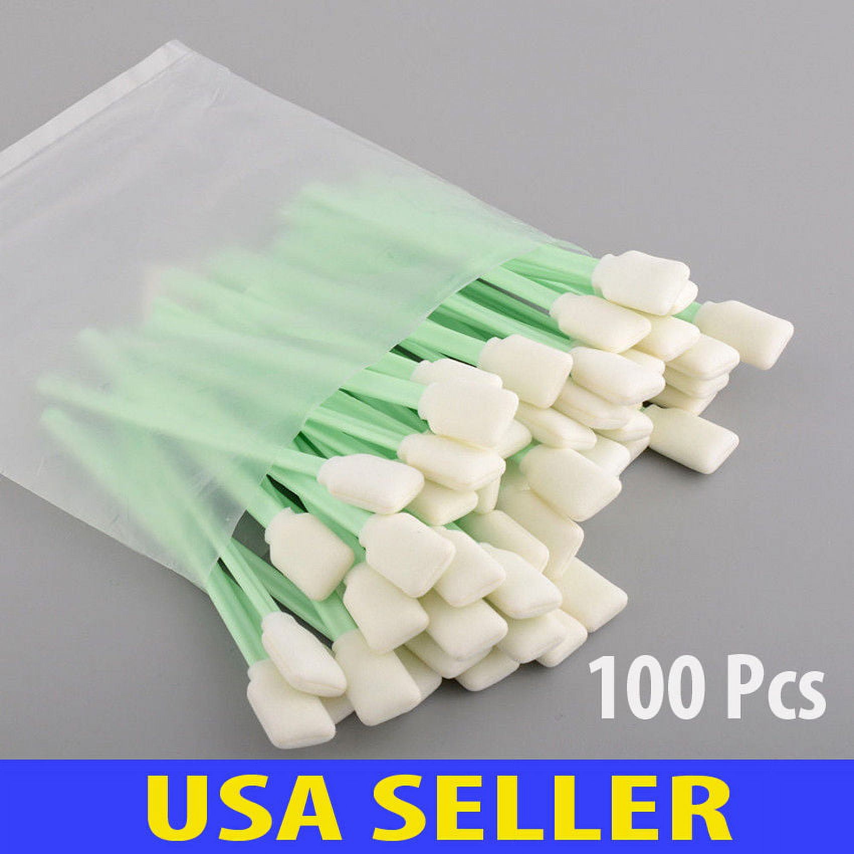 100 Cleaning Swab Sponge Cleaner for Solvent Ink Printer Mimaki Epson ...