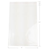 100 Clear Resealable Adhesive Cello Cellophane OPP Bag (11"x14.5" (100 ...