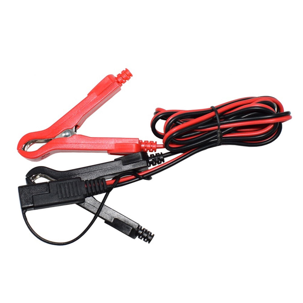 100 Cm Charger Cable Alligator Clips Battery Adapter Car - Walmart.com