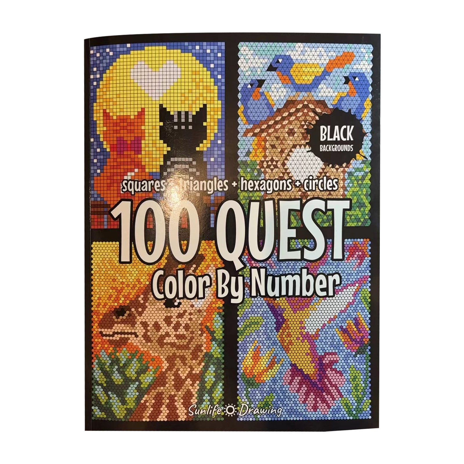 100 Coloring Books By Numbers A Fascinating Series Designed For ...