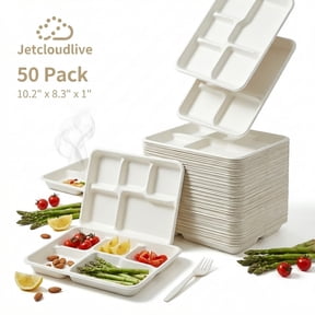 Compartment Dinner Plates