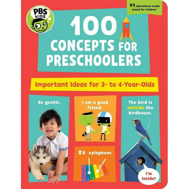 100 Concepts for Preschoolers Important (Board Book) - Walmart.com
