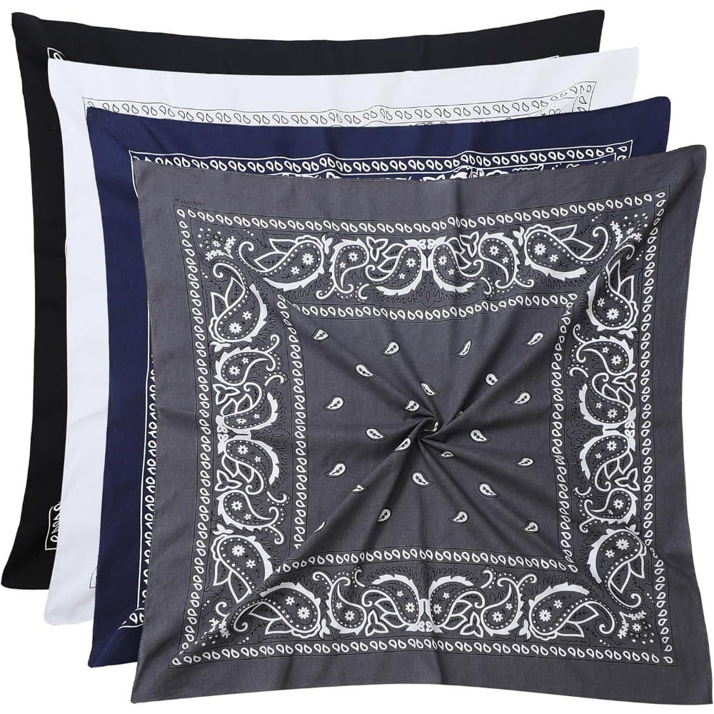 Customer reviews for 100% Cotton 27" x 27" Large Bandanas for Men ...