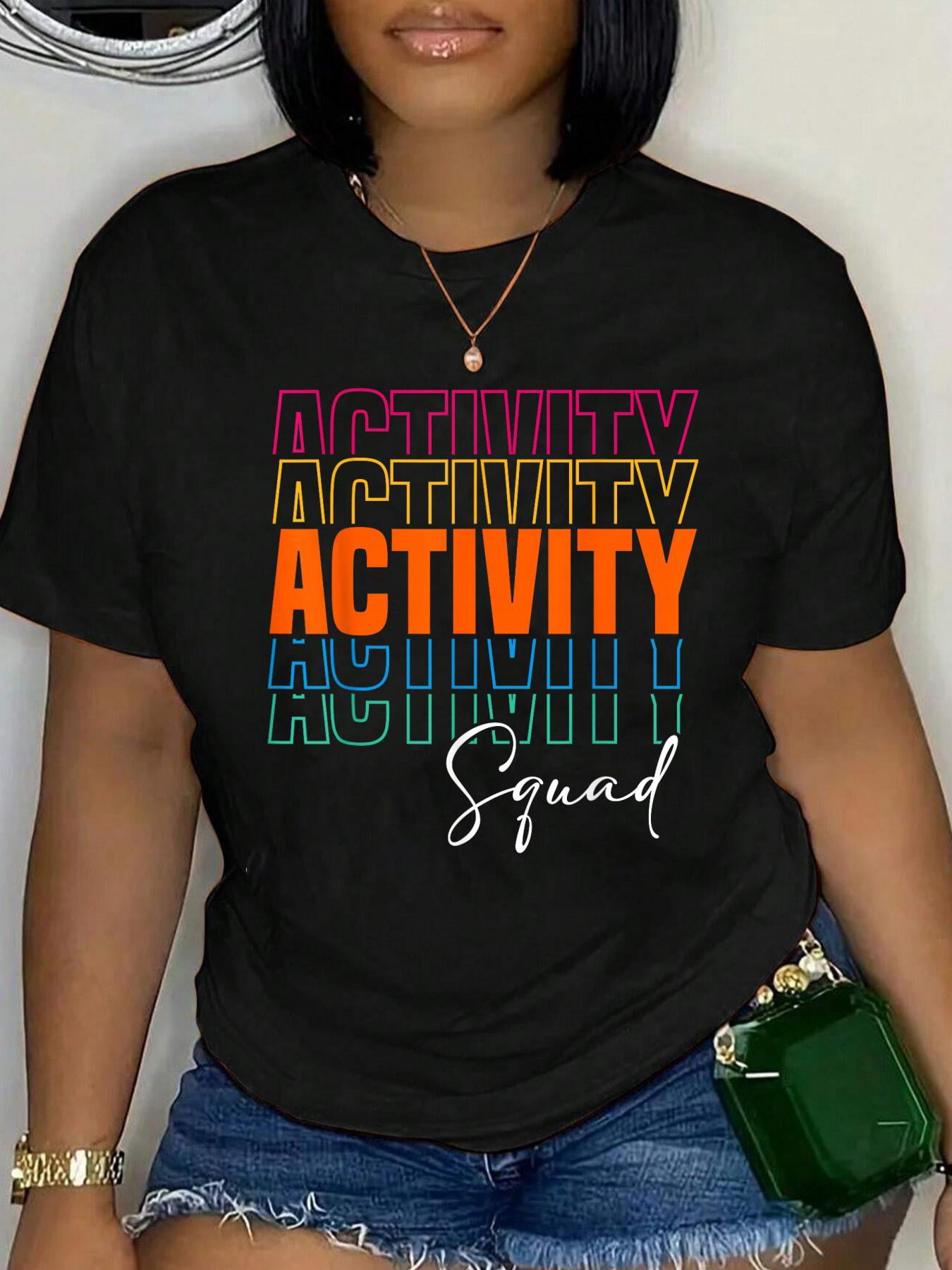 100% Cotton Activity Assistant Squad Team Professionals Week Director T ...