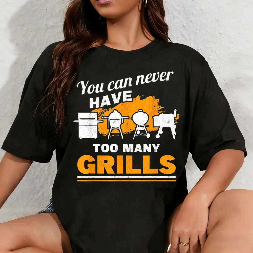 100% Cotton Barbecue Grilling Party You Can Neve Have Too Many Grills T ...