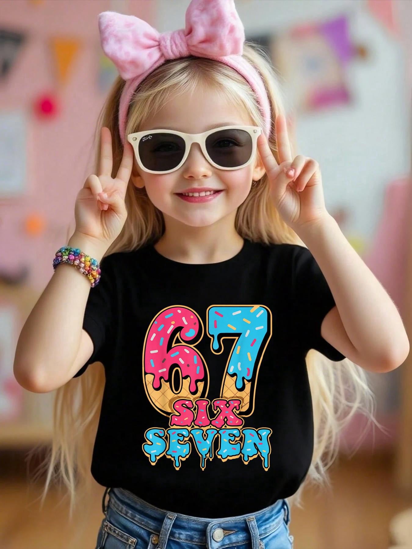 100% Cotton Baseball Drip Number 67 Player Or 67th Birthday Kid T-Shirt ...