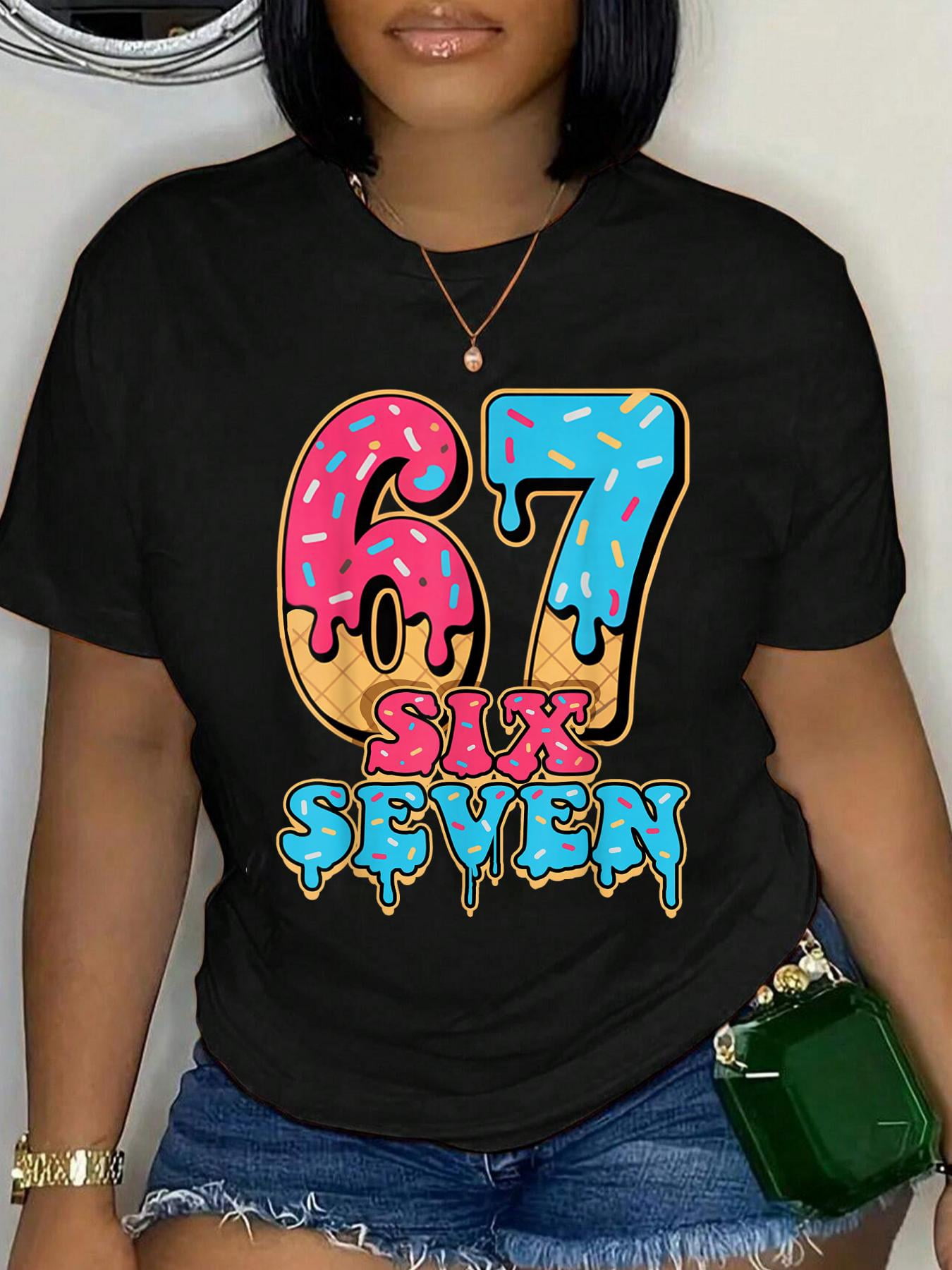 100% Cotton Baseball Drip Number 67 Player Or 67th Birthday T-Shirt ...