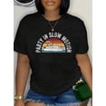 100% Cotton Best Pontoon Captain Shirt Gifts Boat Party in Slow Motion ...