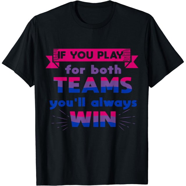 100 Cotton Bi Bisexual Saying Pride Flag Lgbtq Inspirational Lgbt T