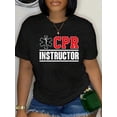 100% Cotton CPR Instructor Design Training and Teaching EMS Ambulance T ...