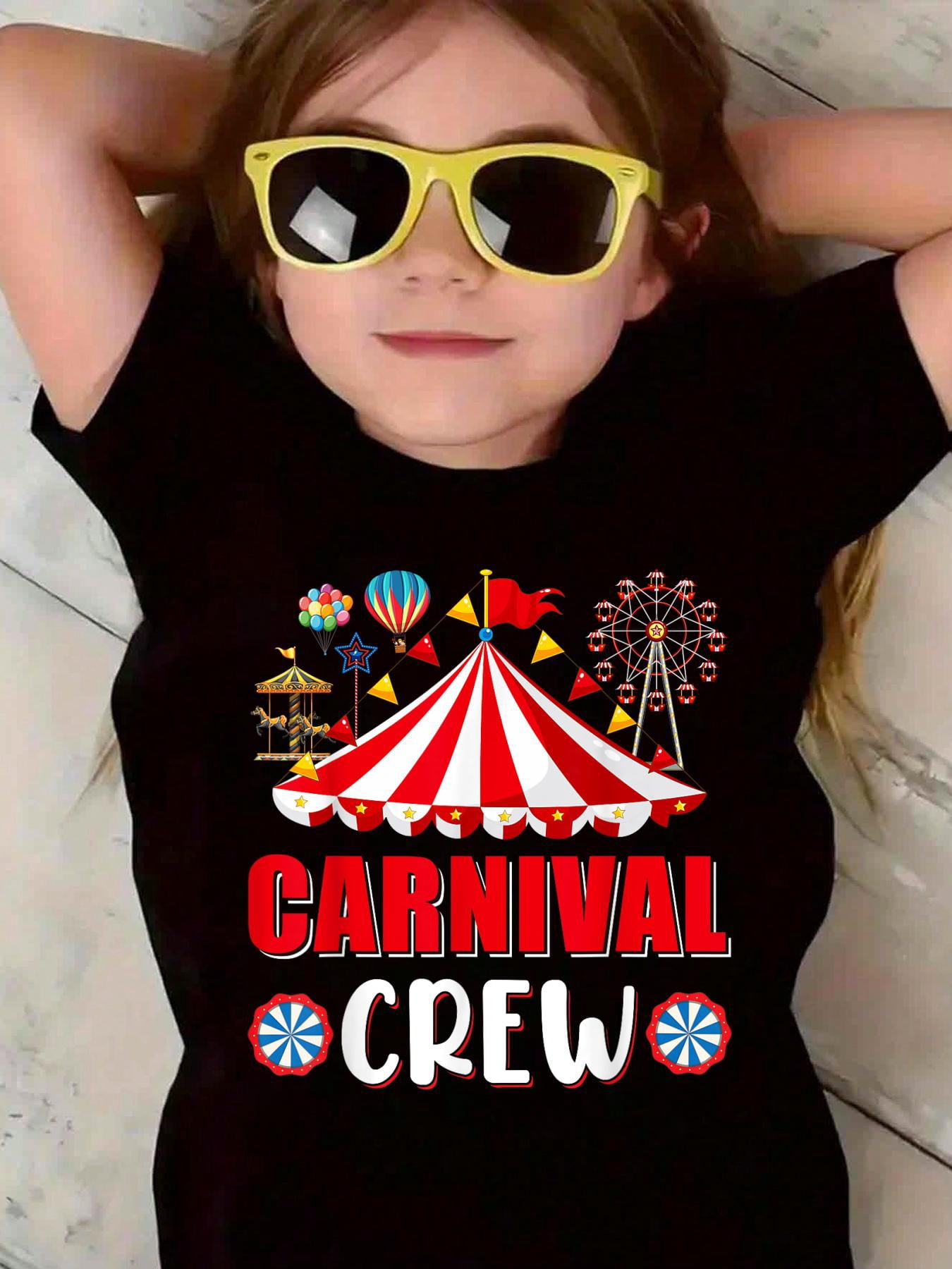 100% Cotton Carnival Crew Funny Circus Staff Costume Circus Theme Party ...