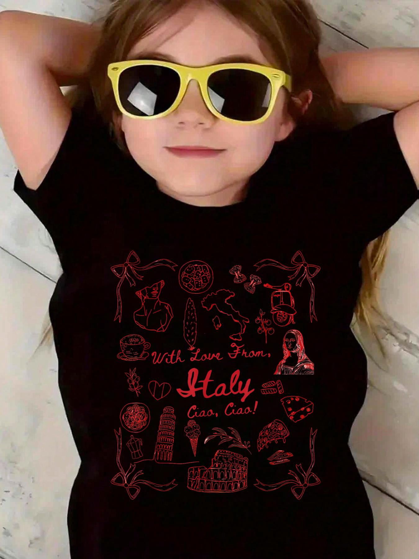 100% Cotton Ciao Italia Tomato Girl Summer Italy Italian Bachelorette ...