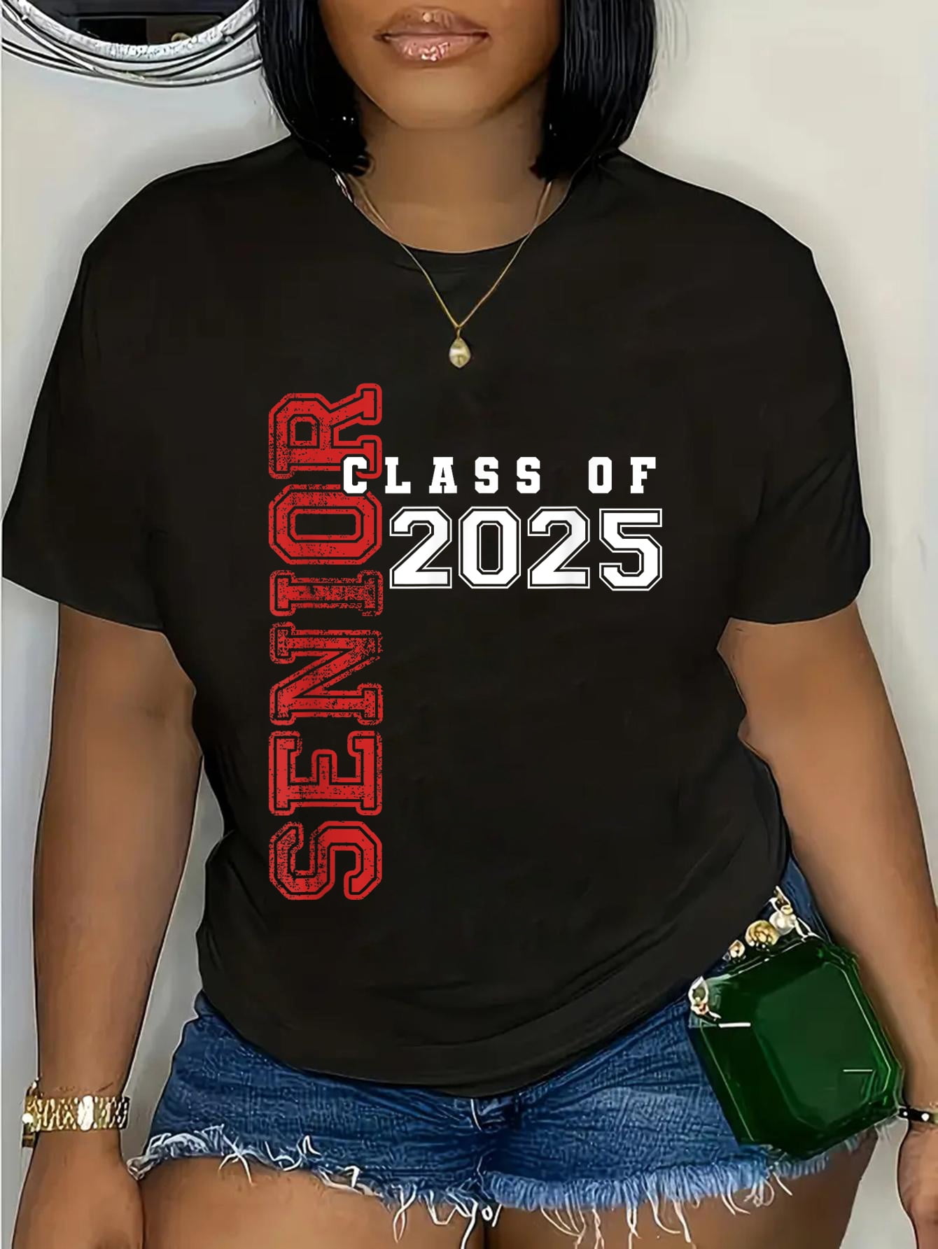 100% Cotton Class of 2025 Senior 2025 Grad Graduate Graduation 2025 T ...