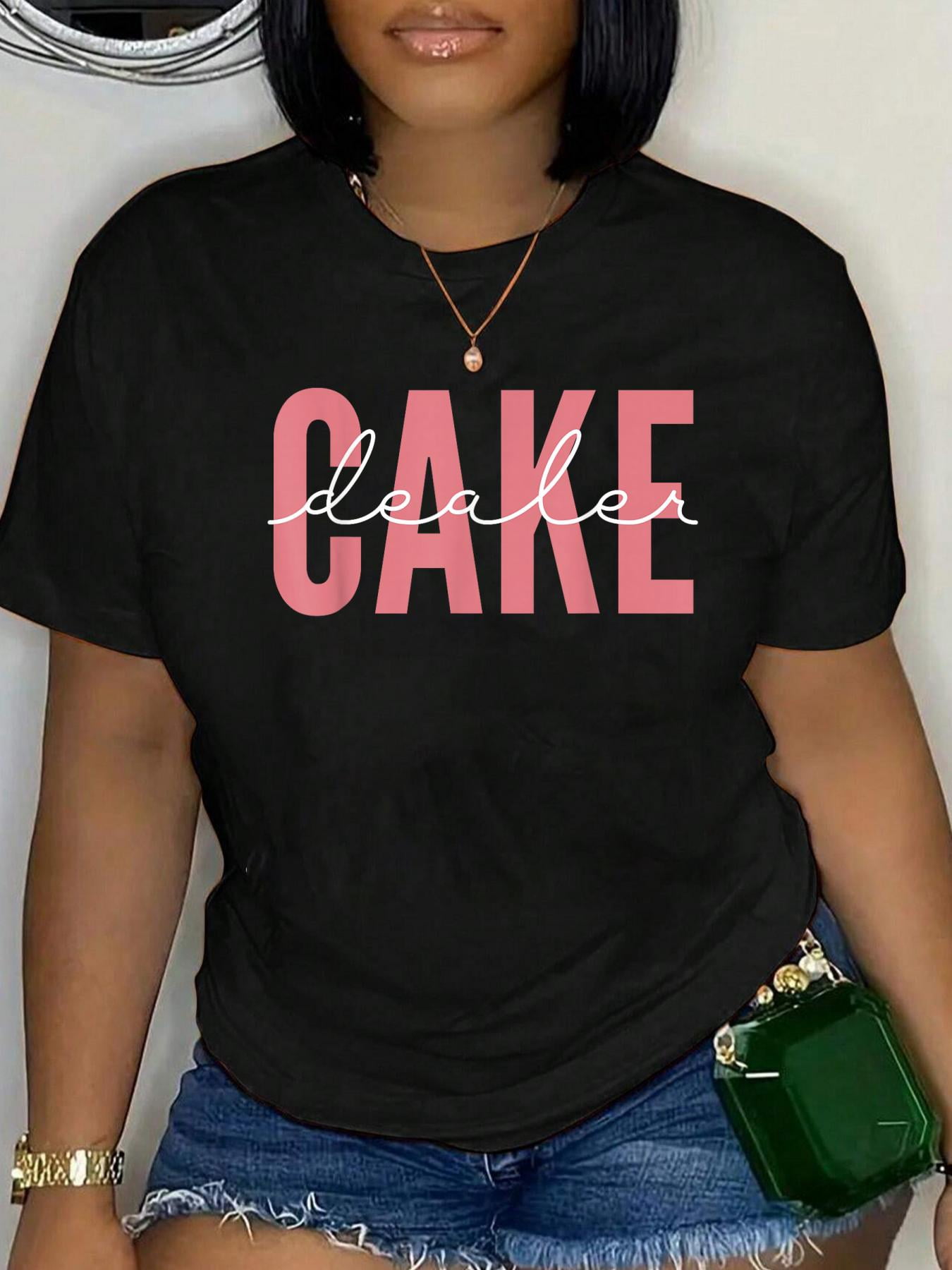 100% Cotton Cool Cake Dealer Cupcake for Women Men Baking Cookie Baker ...