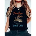 100% Cotton Cool Pontoon Boat Design For Men Women Pontoon Boat Captain ...