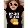 100% Cotton Cool Potato Design For Kids Vegetable Potato Lover T-Shirt ...