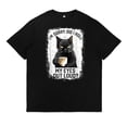 100% Cotton Cotton Crew Neck T-Shirt – 'Sorry Did I Roll My Eyes' Cat ...