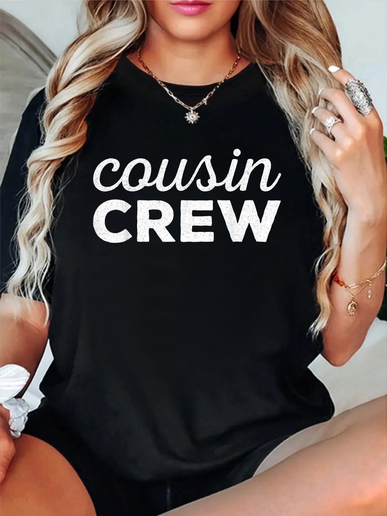 100% Cotton Cousin Crew Shirt Adults Kids Matching Cousin Crew T-Shirt ...