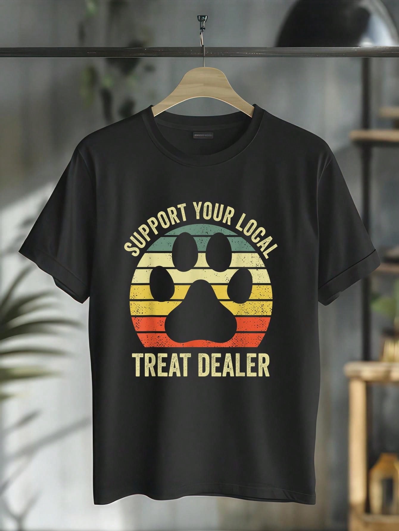 100% Cotton Dog Treat Dealer Funny Humor Dog Owner Dog Treats Dog Lover ...