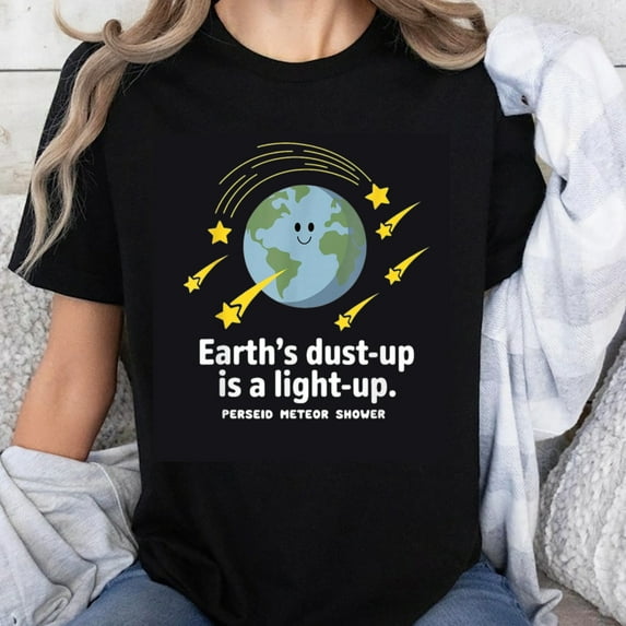 100% Cotton Earth Dust Up Light Up Meteor Shower T-Shirt - Walmart.com