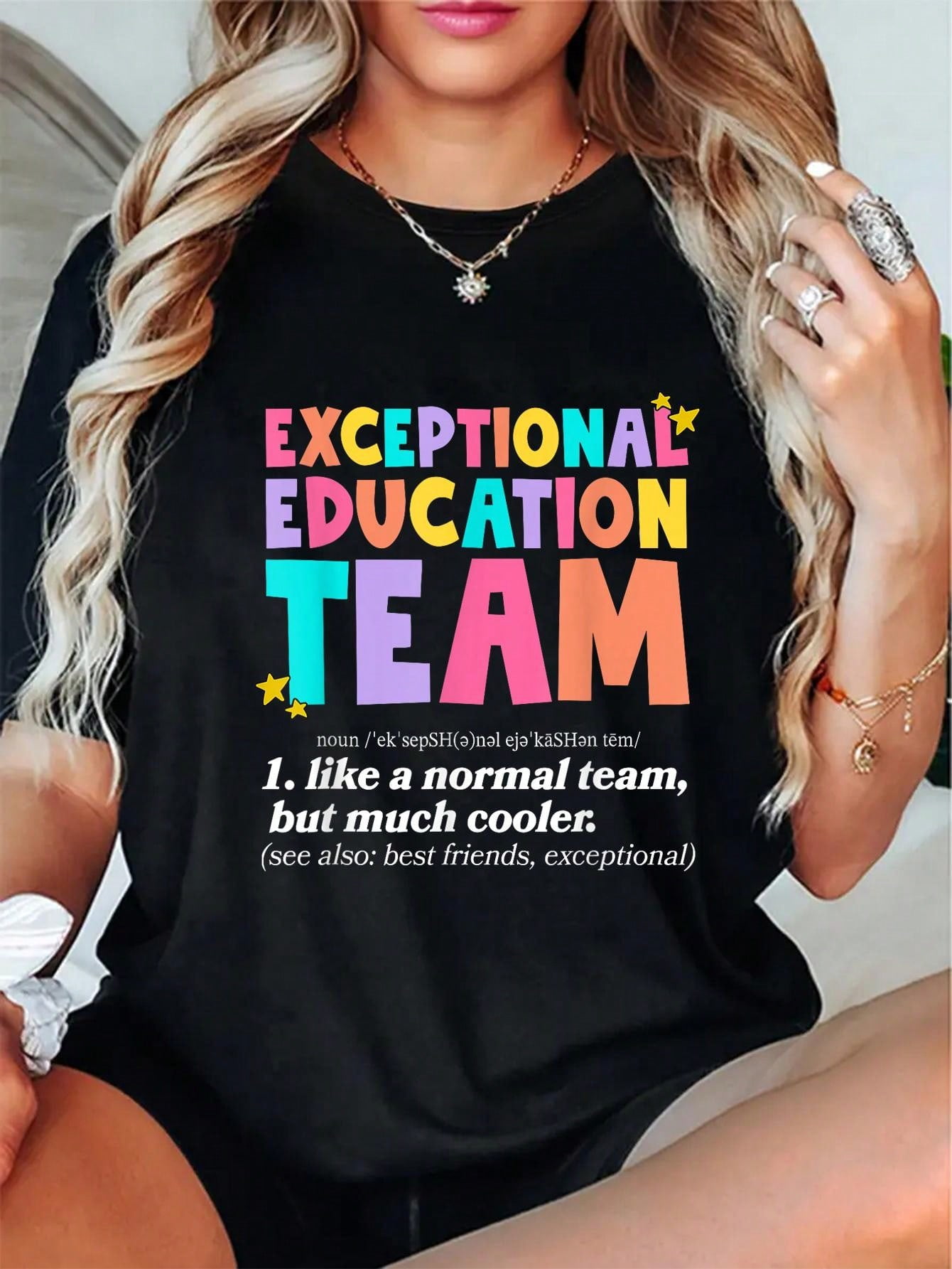 100% Cotton Exceptional Education Team SPED ESE Teacher Definition ...