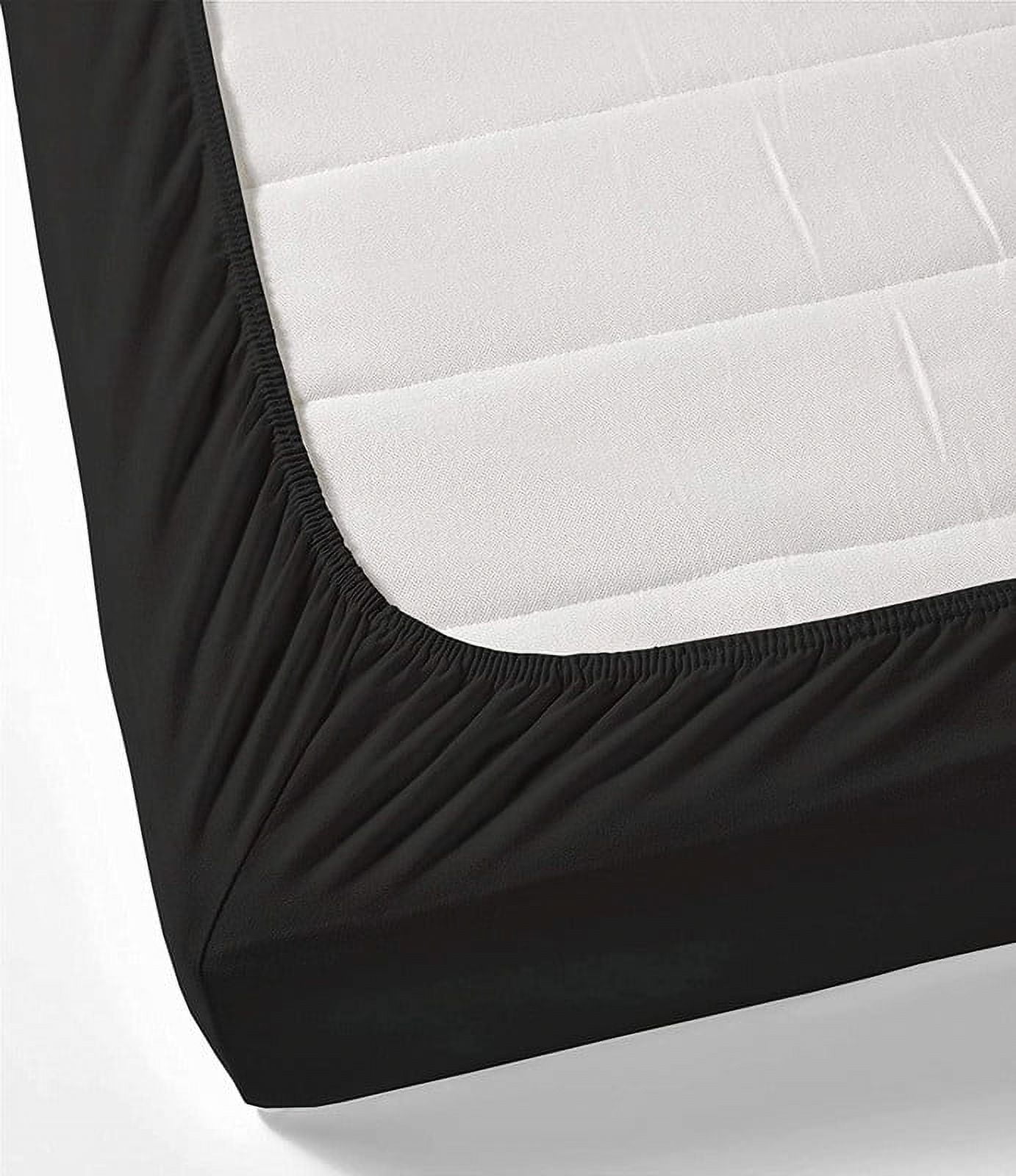 100% Cotton Extra Deep Pocket Fitted Sheets 3 Piece Set- Hotel Luxury ...