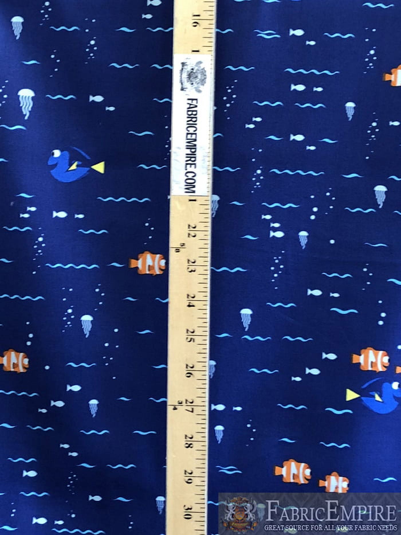 100% Cotton Fabric Quilt Disney Finding Nemo Dory Marlin Nemo Licensed ...