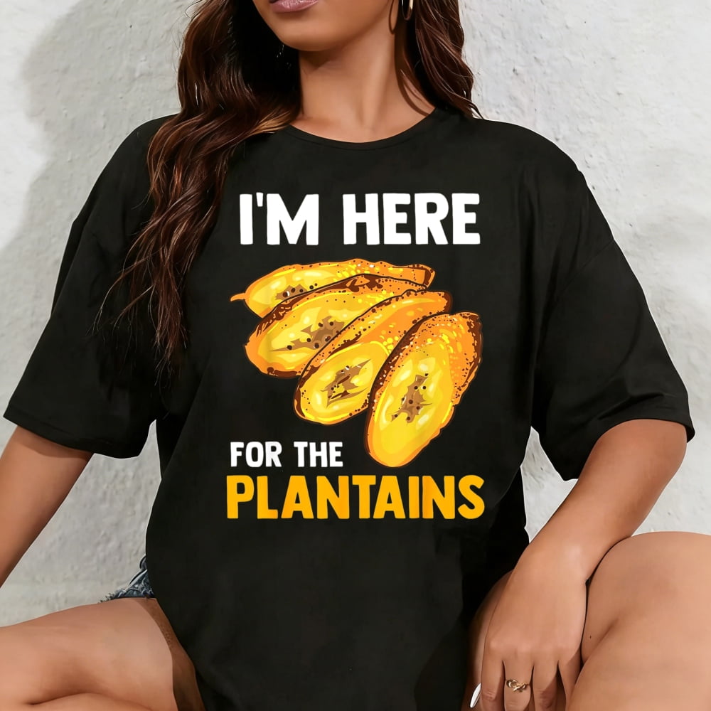 100% Cotton Fried Plantains Cooked Banana Fruit Foodie Funny Gift T ...