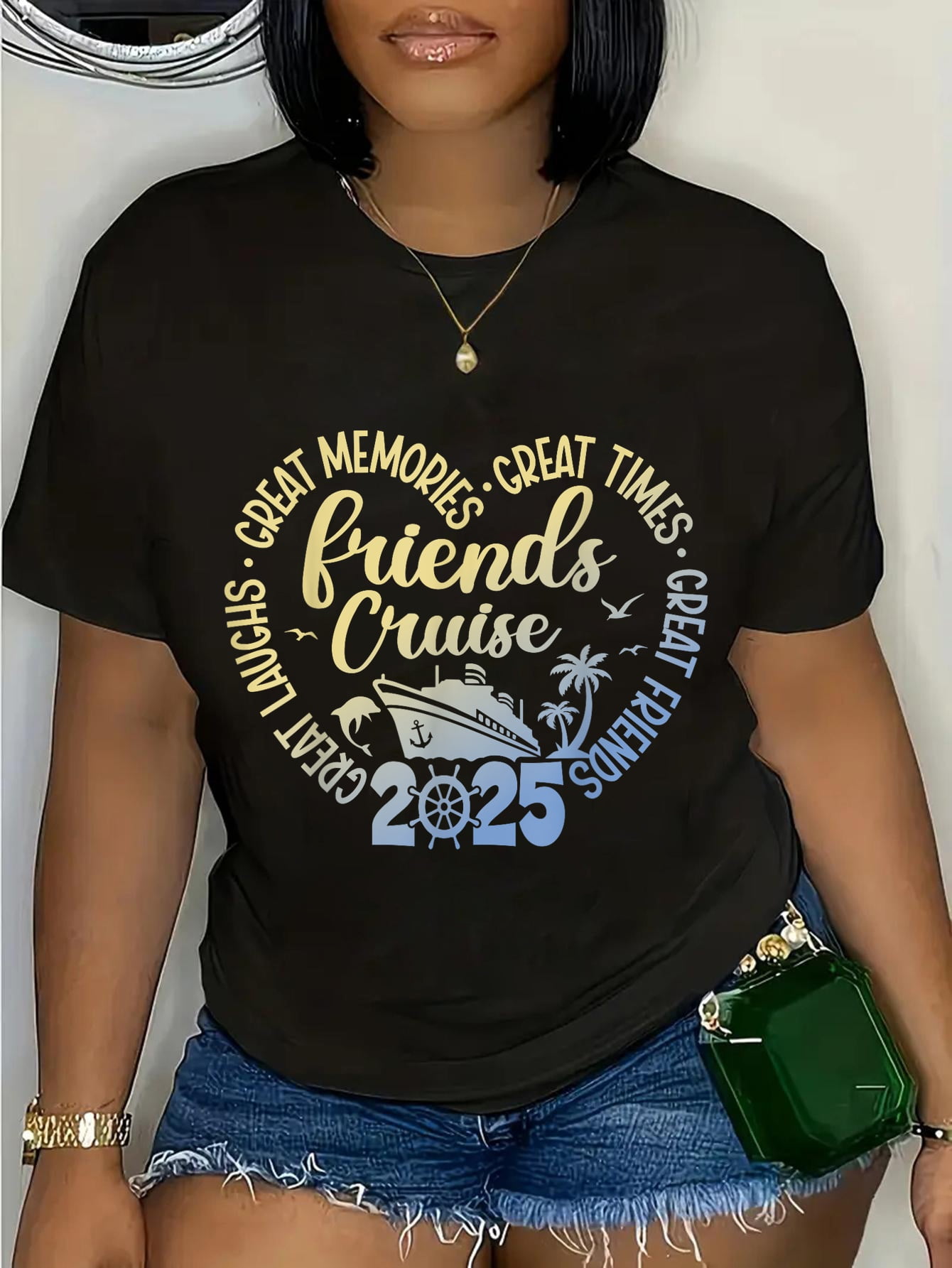 100% Cotton Friends Cruise 2025 Vacation Trip Cruising Friends Matching ...