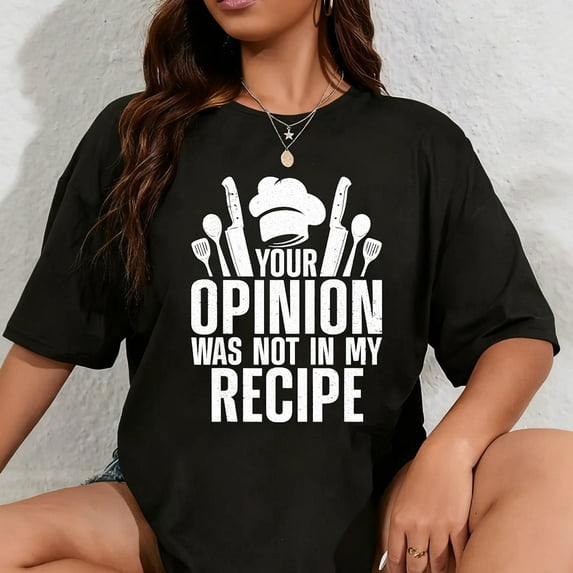 100% Cotton Funny Chef Design For Men Women Cooking Lover Culinary Cook ...