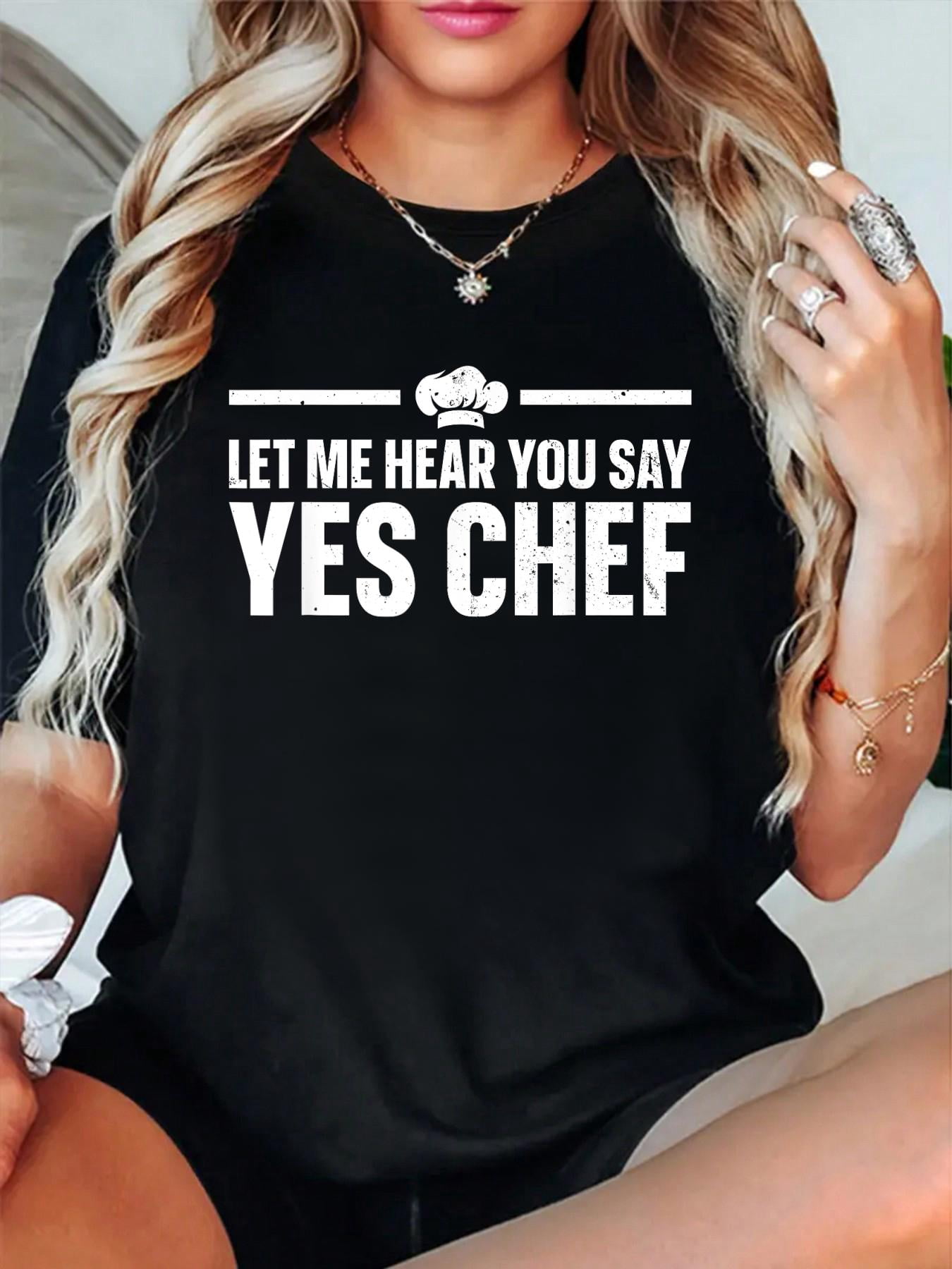 100% Cotton Funny Chef Design for Men Women Kids Culinary Cook Home ...