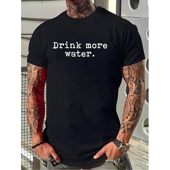 100% Cotton Funny Hydration Quote For Nurses & Doctors Drink More Water ...