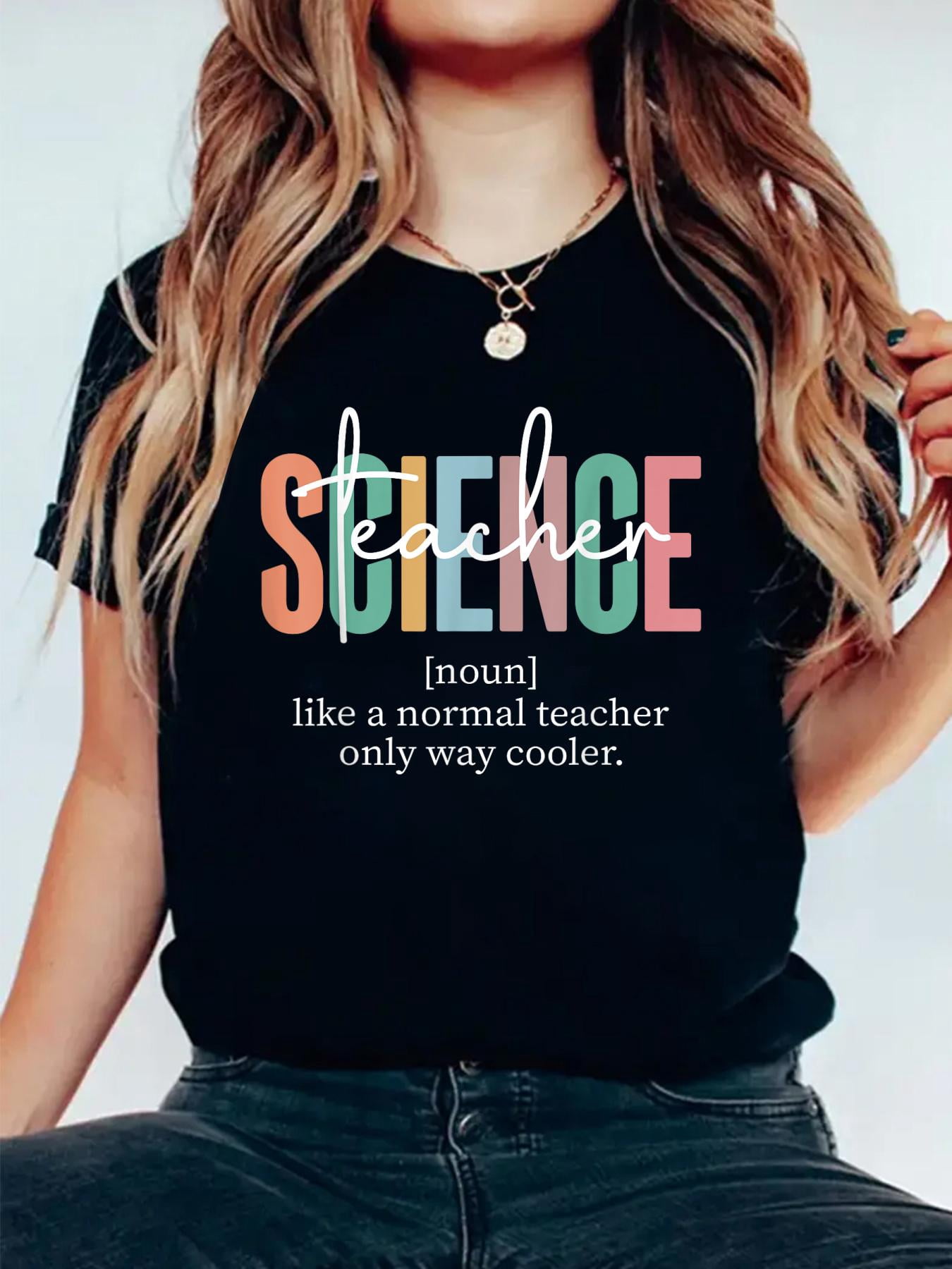 100% Cotton Funny Science Teacher Definition for Women & Men T-Shirt ...