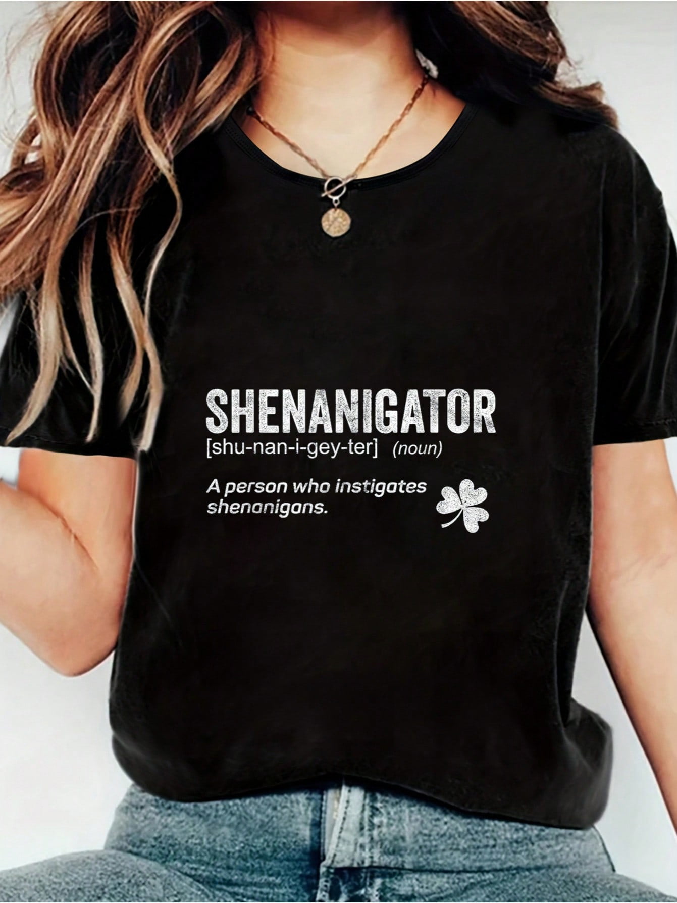 100% Cotton Funny Shenanigans Instigator Saint Patricks Day ...