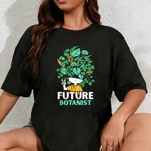 100% Cotton Future Botanist Botanist Botany Plants Flowers T-Shirt ...