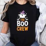 100% Cotton Ghost Witch Hat Bats The Boo Crew - Walmart.com