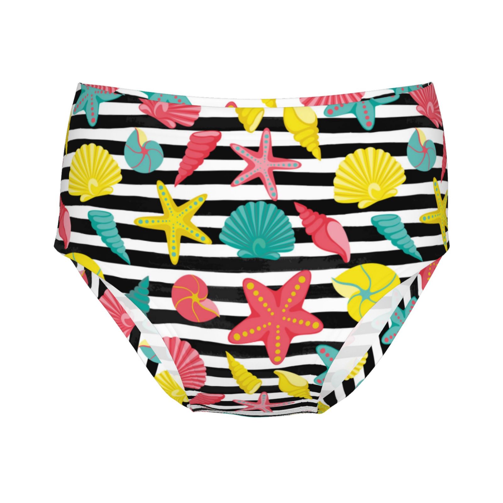 100% Cotton Girls Underwear, Colorful Sea Shell Soft Toddler Teen ...