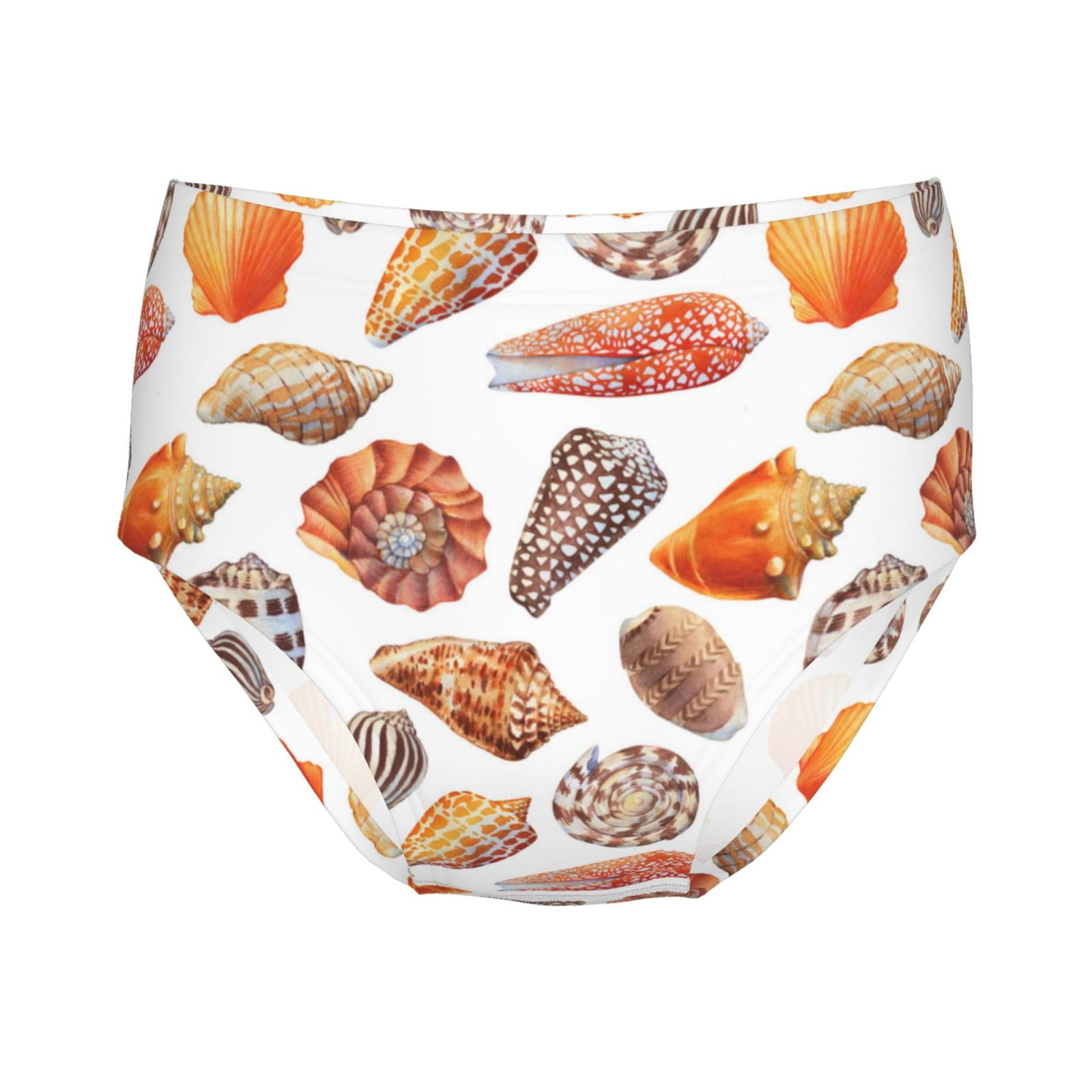 100% Cotton Girls Underwear, Conch Shell No.J914 Soft Toddler Teen ...