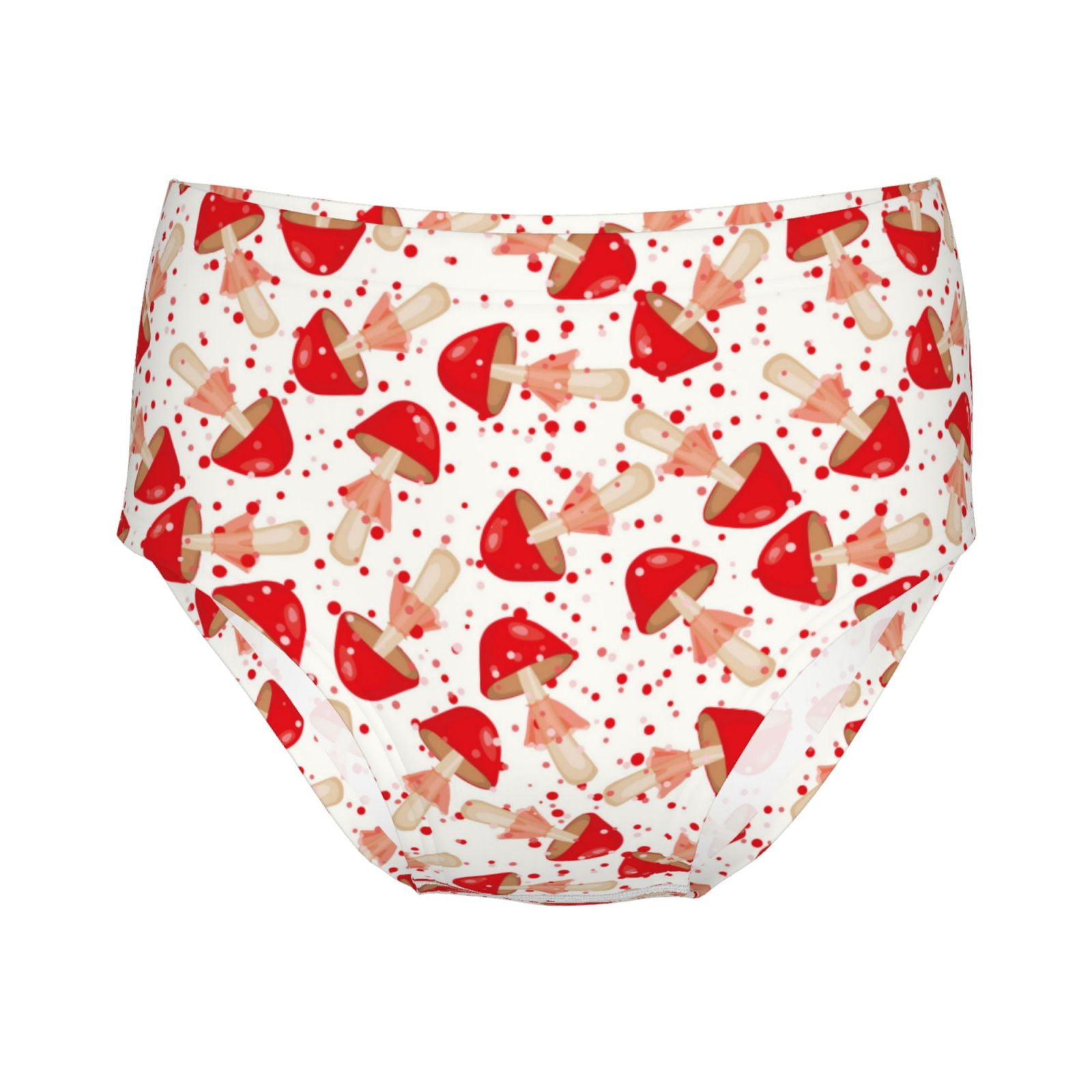 100% Cotton Girls Underwear, Cute Mushroom Soft Toddler Teen Undies ...