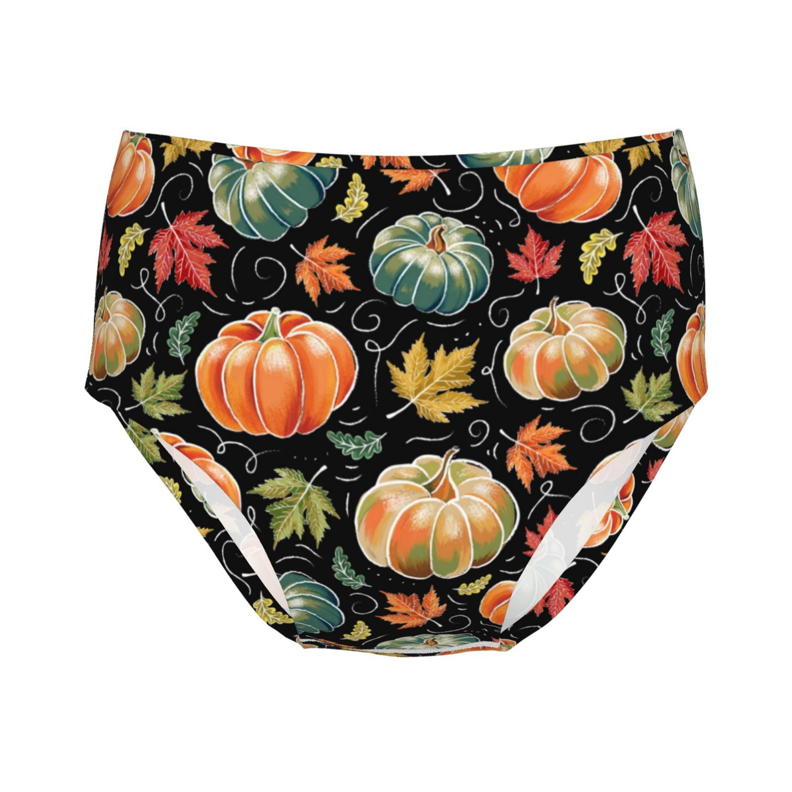 100% Cotton Girls Underwear, Daisy maple leaf Soft Toddler Teen Undies, Breathable Juniors Kids ...