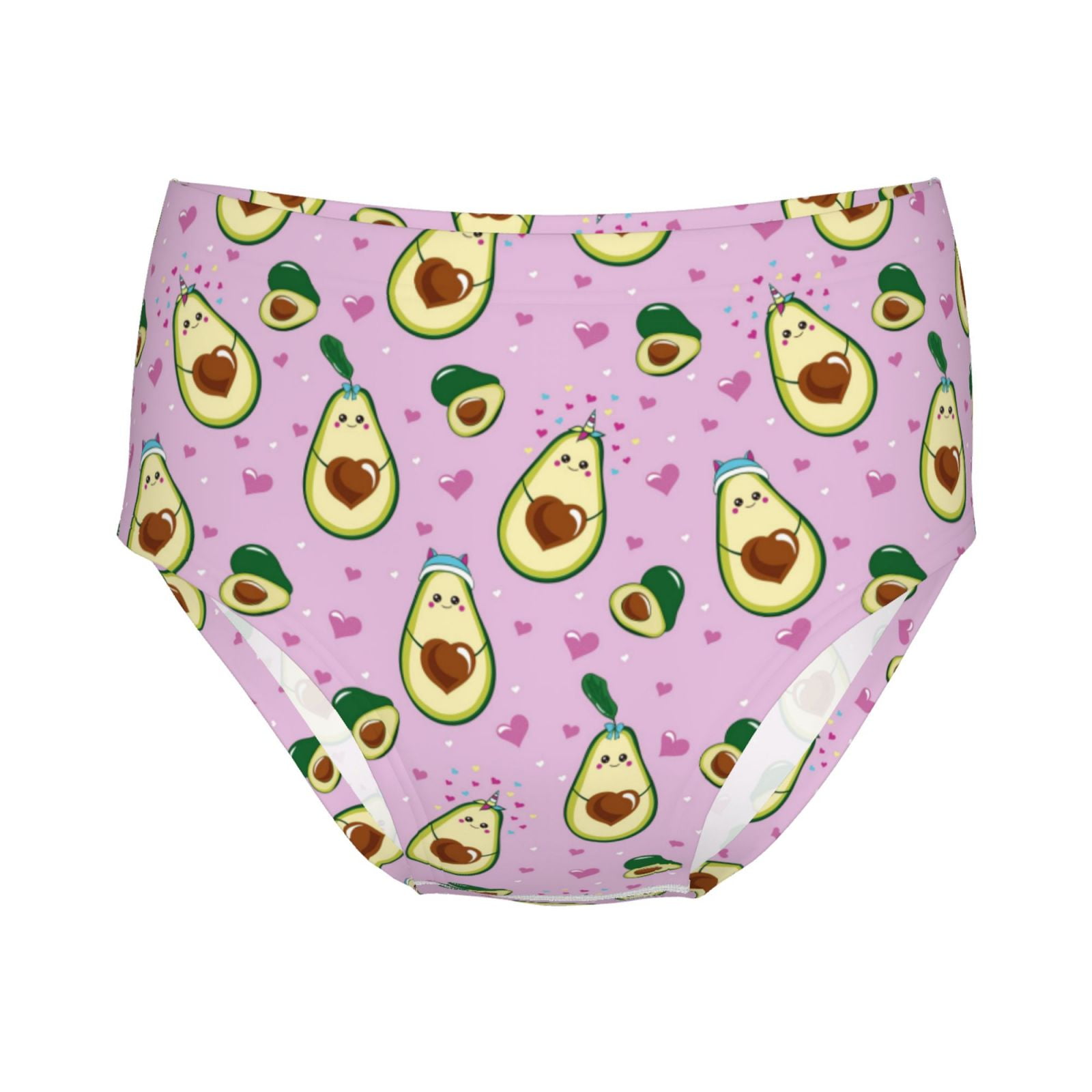 100% Cotton Girls Underwear, Different Avocados Soft Toddler Teen ...