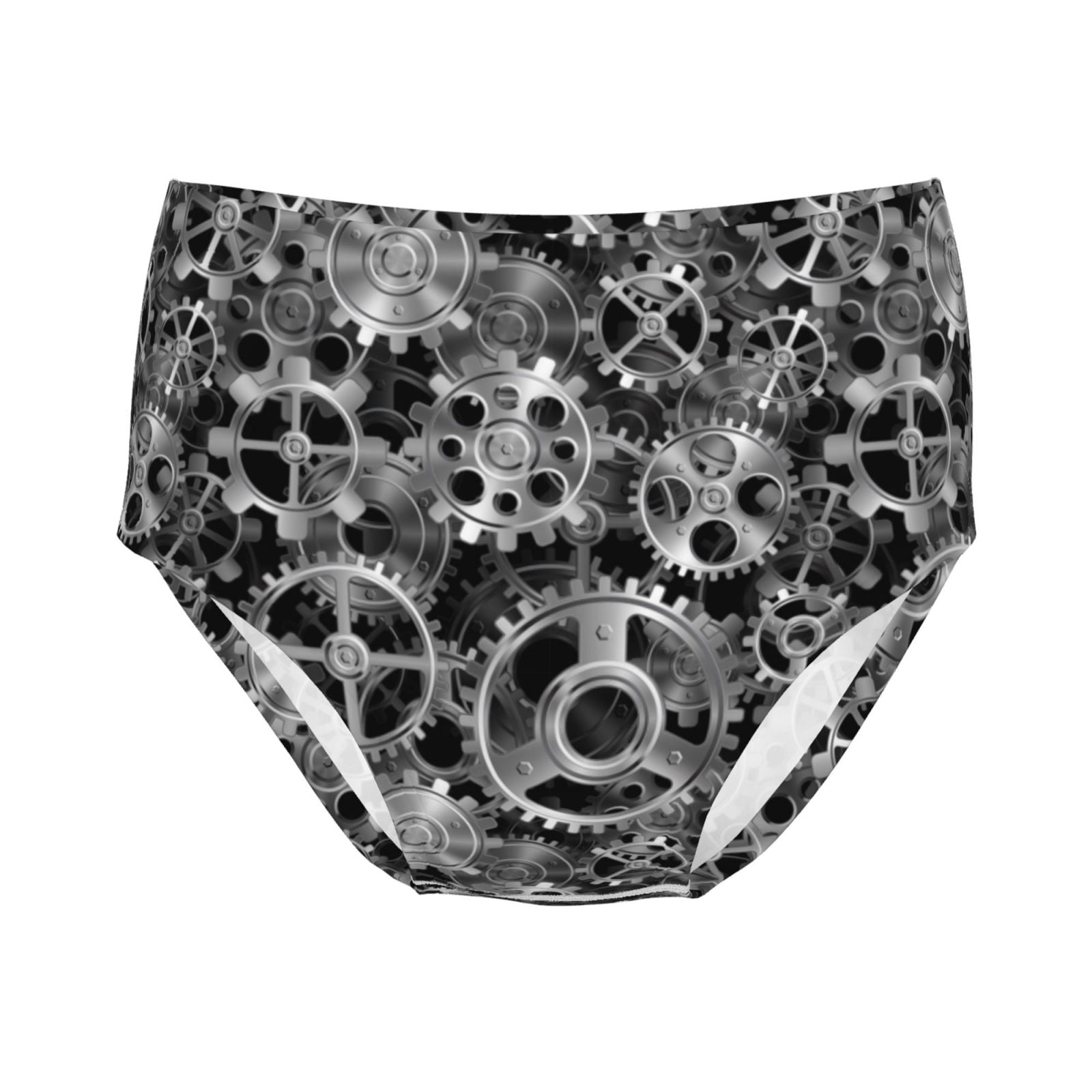 100% Cotton Girls Underwear, Gear Pattern Soft Toddler Teen Undies, Breathable Juniors Kids ...